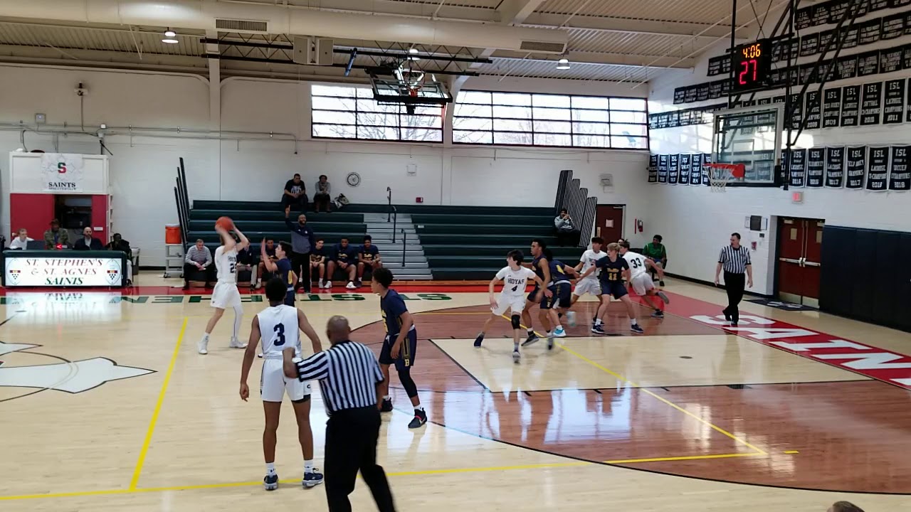IAC JV Basketball Championship: Georgetown Prep vs Bullis, 1st Qtr 2/14 ...
