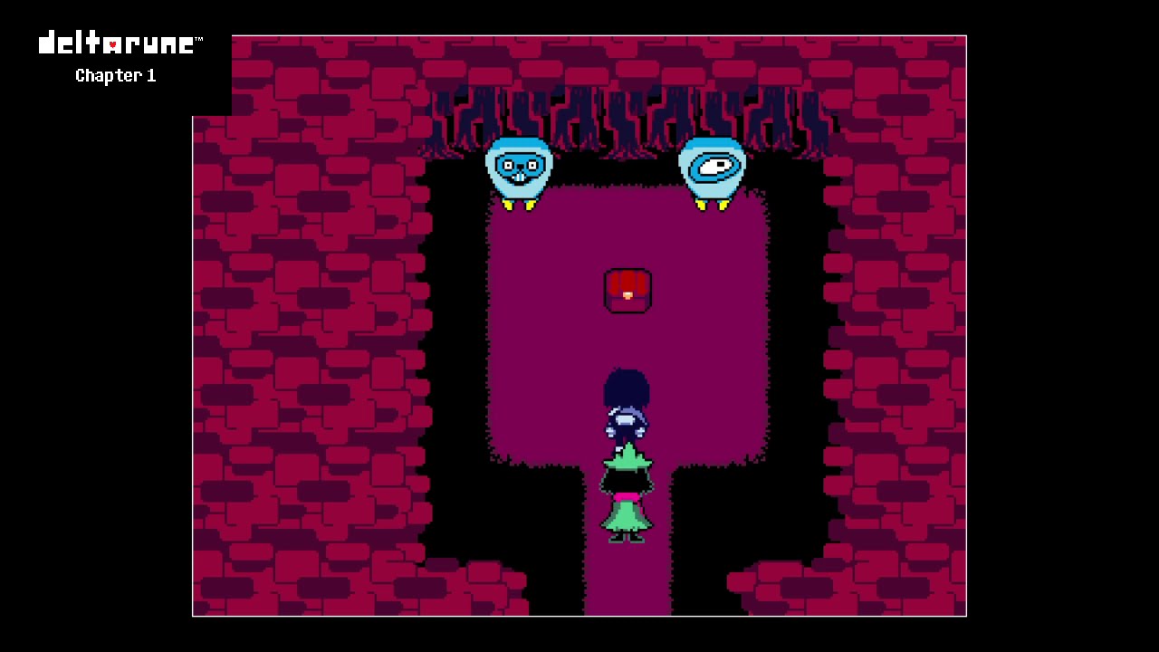 Deltarune Chapter 1 Forest puzzle 1 and 2 - YouTube