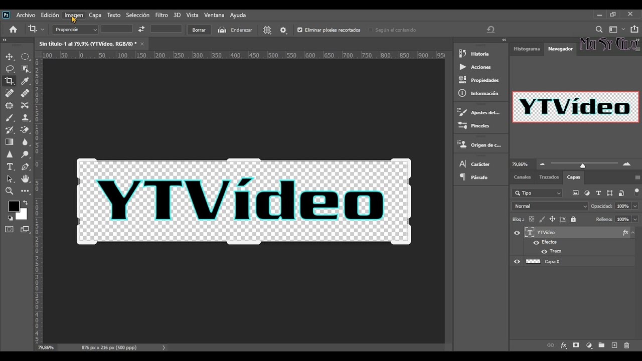 Como hacer un logo y aplicarlo con Avidemux a un vídeo. - YouTube