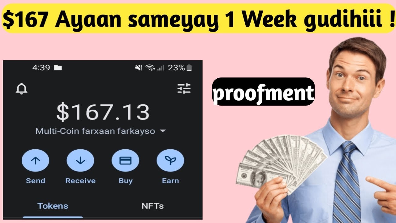$167 Ayan sameeyay week gudihii| showing proofment - YouTube