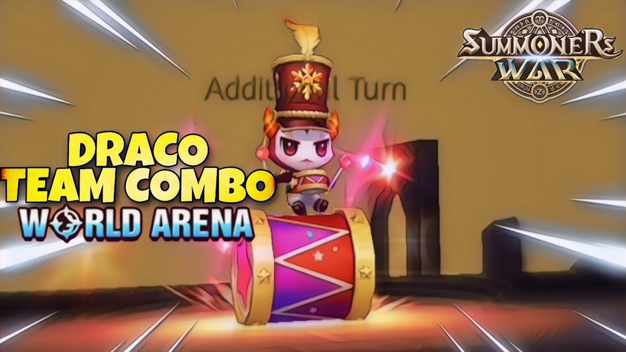 Draco Team Combo in World Arena - Summoners War - YouTube