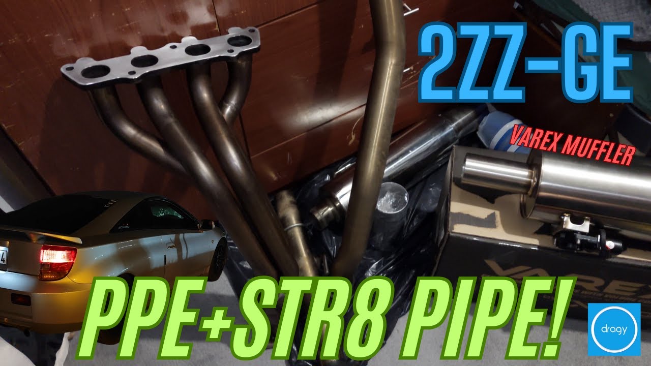 UPGRADING FROM A 1ZZ EXHAUST TO PPE HEADERS/STRAIGHT PIPE! (QUARTER ...