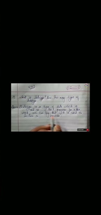 C Data Types Short Notes C Cprogramming Codinglife Youtube