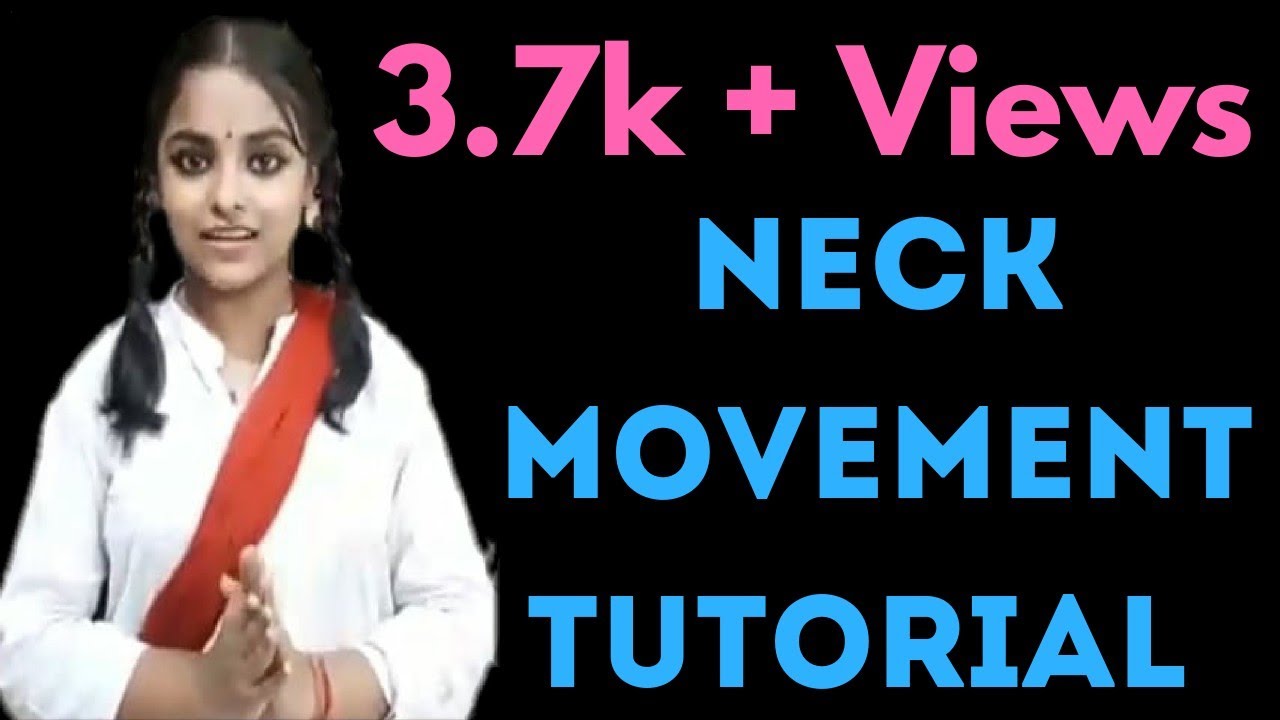 Neck movements tutorial by Aditi Chatterjee - YouTube