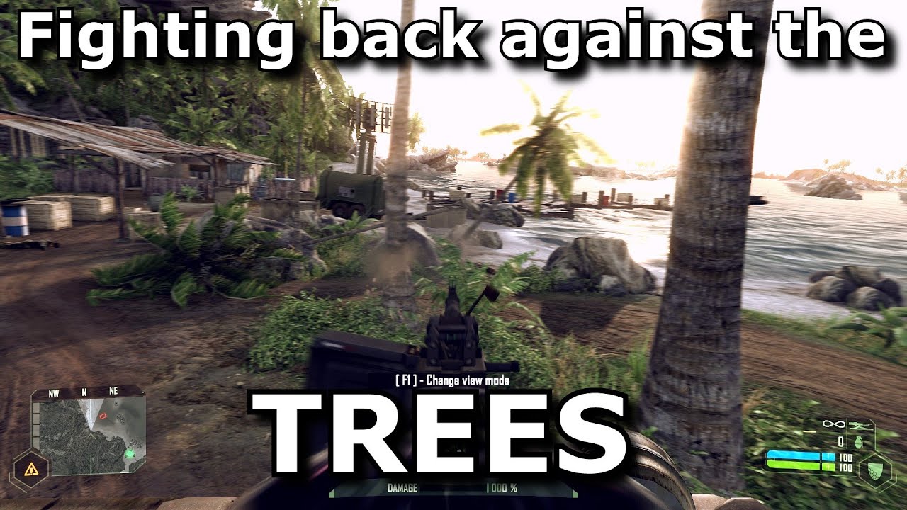 Fighting back against the trees - YouTube