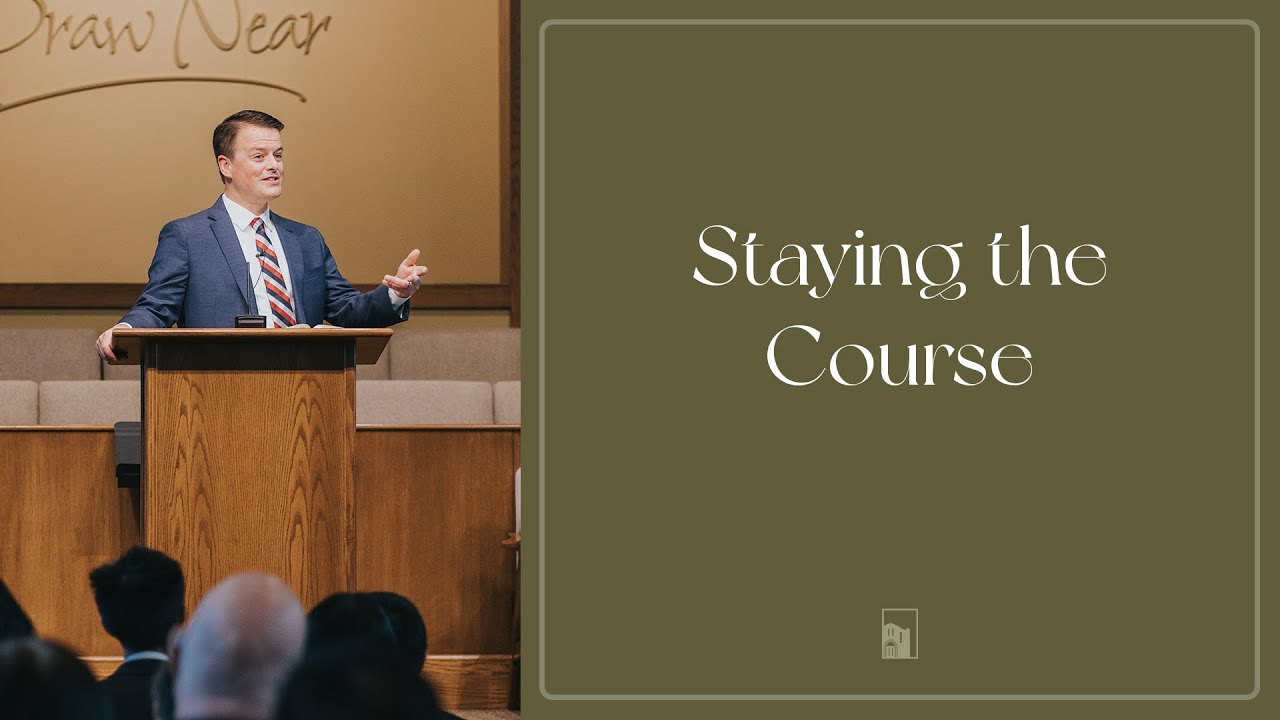 Staying the Course - Guest Speaker: Pastor Steven Michel | 17 Nov, 2024 ...