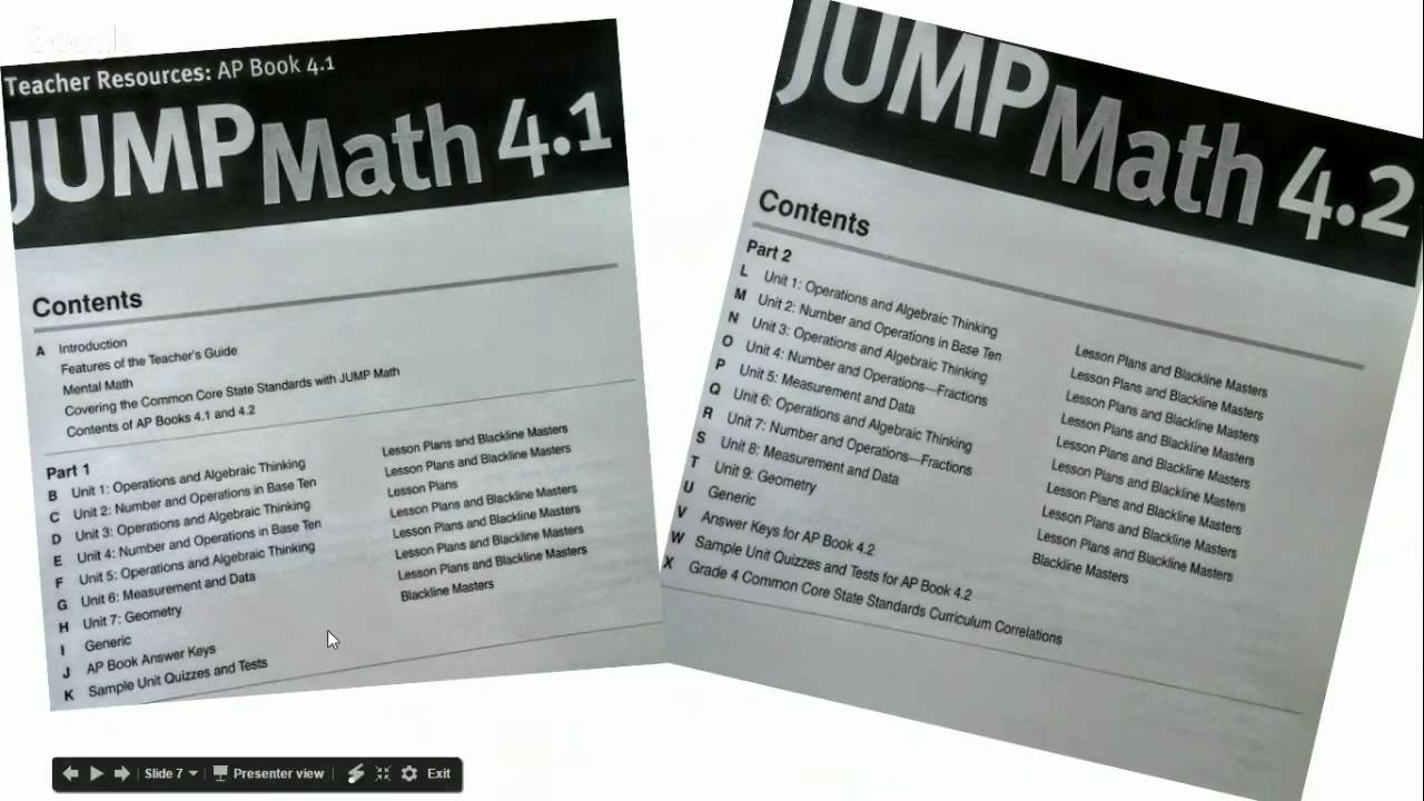 JUMP Math Teacher Resource Presentation - YouTube