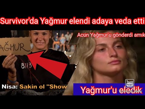 Survivor Yağmur elendi