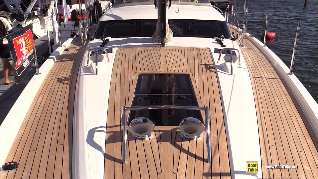 2016 Gunfleet 58 Sailing Yacht - Deck and interior Walkaround - 2015 ...