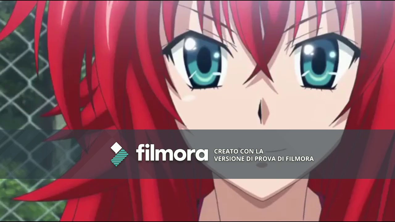 Partido de tenis Sona vs Rias. High school dxd - YouTube