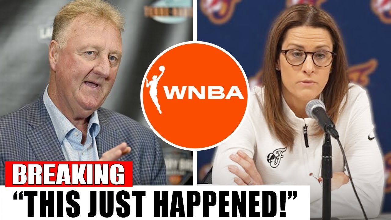 2 min ago! Stephanie White REMOVED, Larry Bird Named New Coach ...