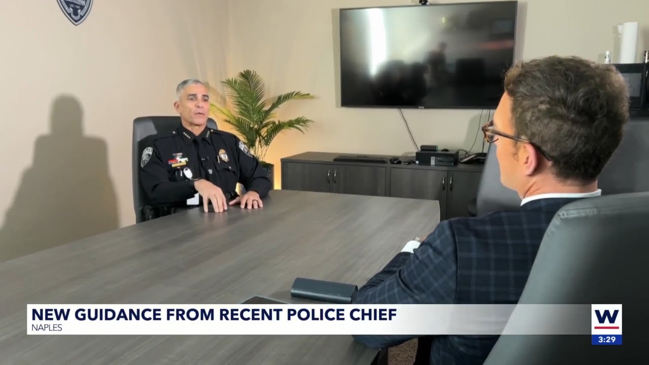 Naples police chief talks about 2024 plans - YouTube