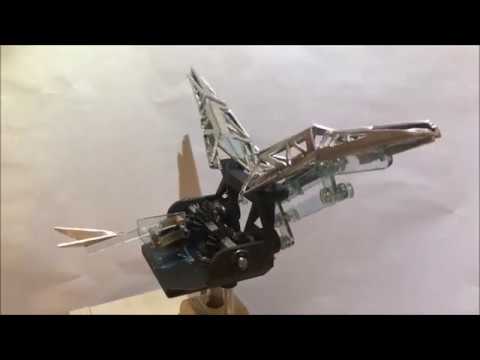 DaVinci Sheet Metal Flying Machine Sculpture - YouTube