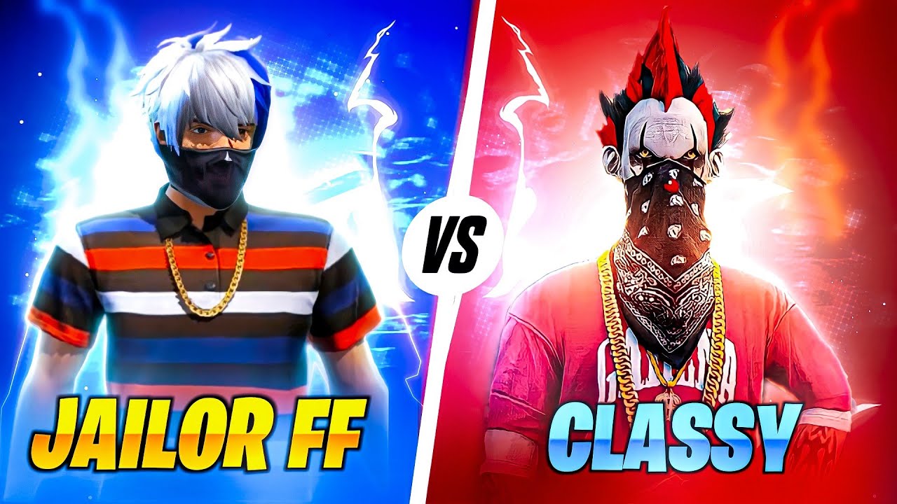 Classy FF (KILLER)👽VS JAILOR FF🥵|| EPIC comeback by JAILOR || Most ...
