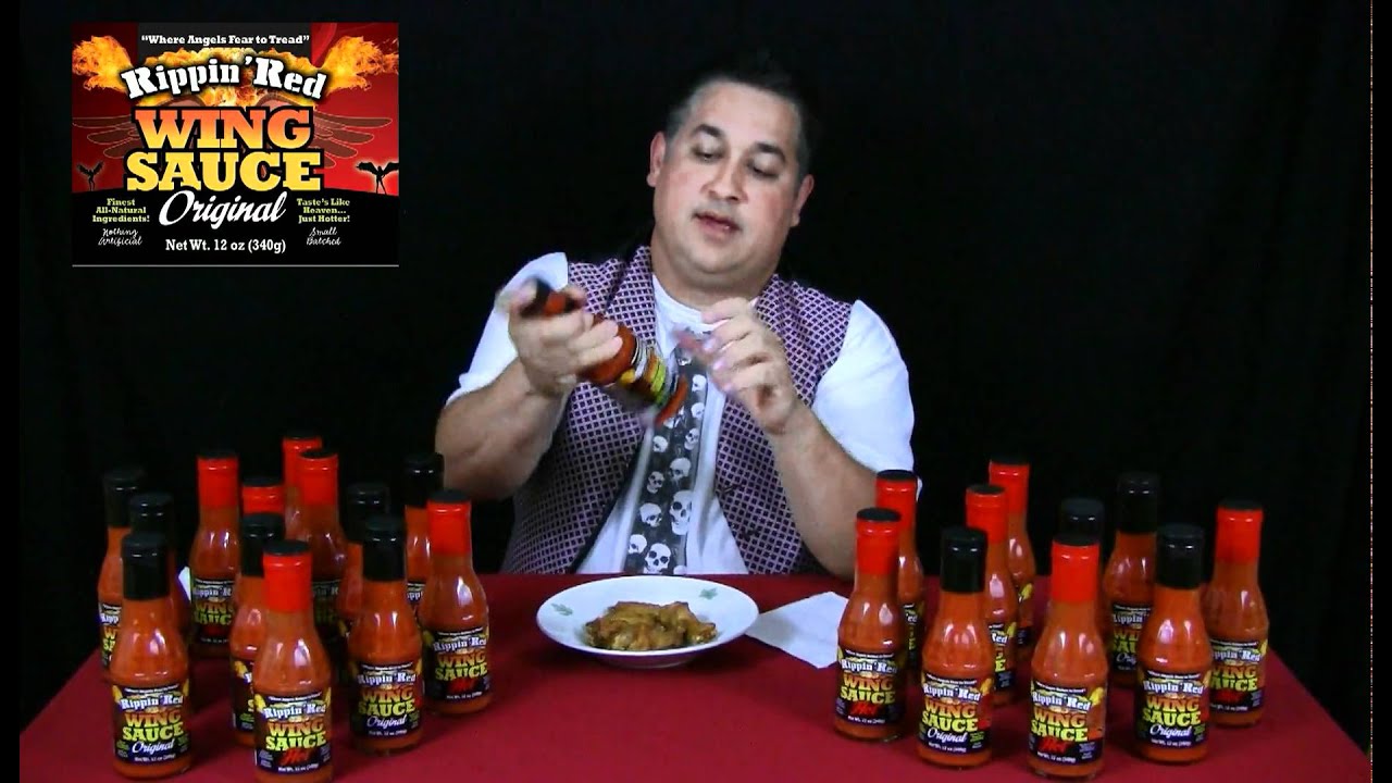 Rippin' Red Wing Sauce Original - YouTube