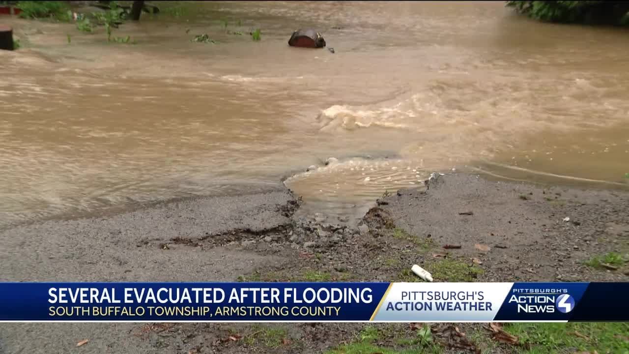 South Buffalo Township flooding - YouTube