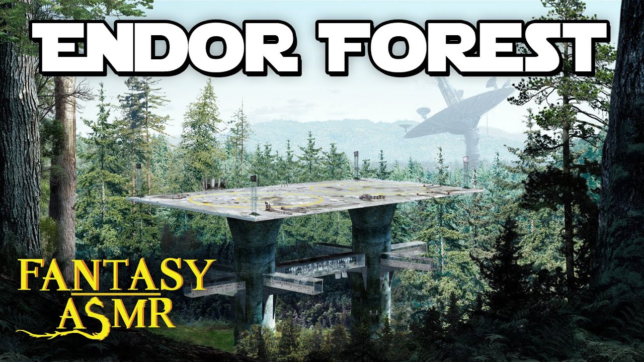 🌲Ambience ASMR | Endor Forest🌲 Ewok Noises, Forest Noises (🔫Star Wars ...