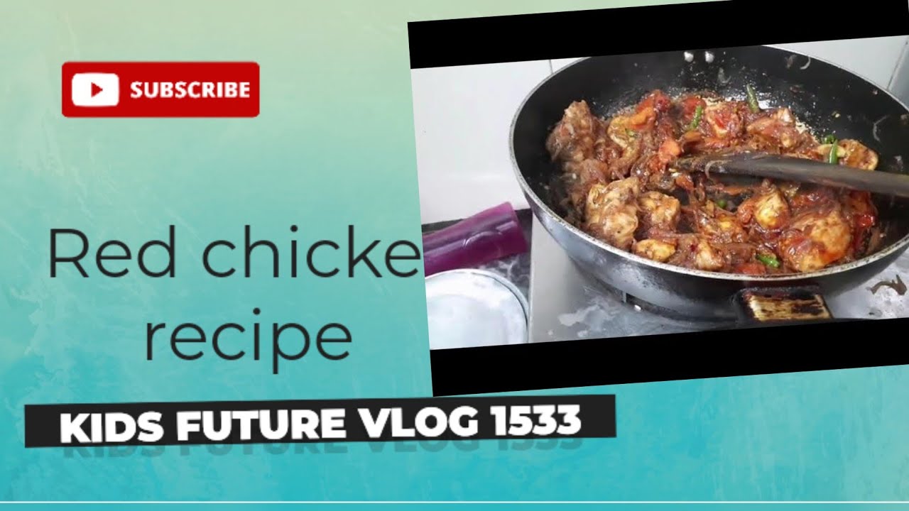 red chicken recipe 😋 👌How to Make a Delicious Red Chicken Recipe #vlog ...