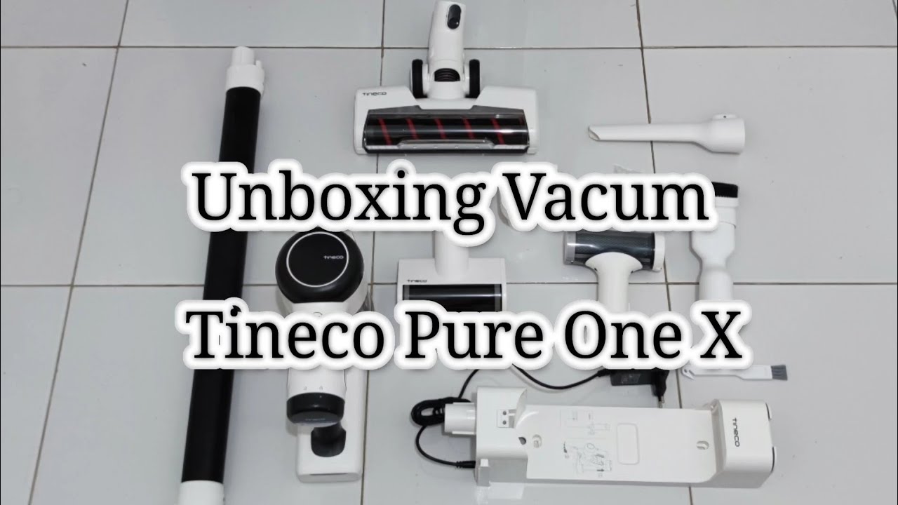 Unboxing Vacum Tineco Pure One X - YouTube