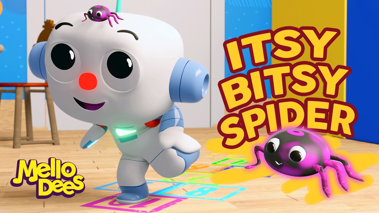 Itsy Bitsy Spider - Mellodees | Kids Songs & Nursery Rhymes | Sing-A ...