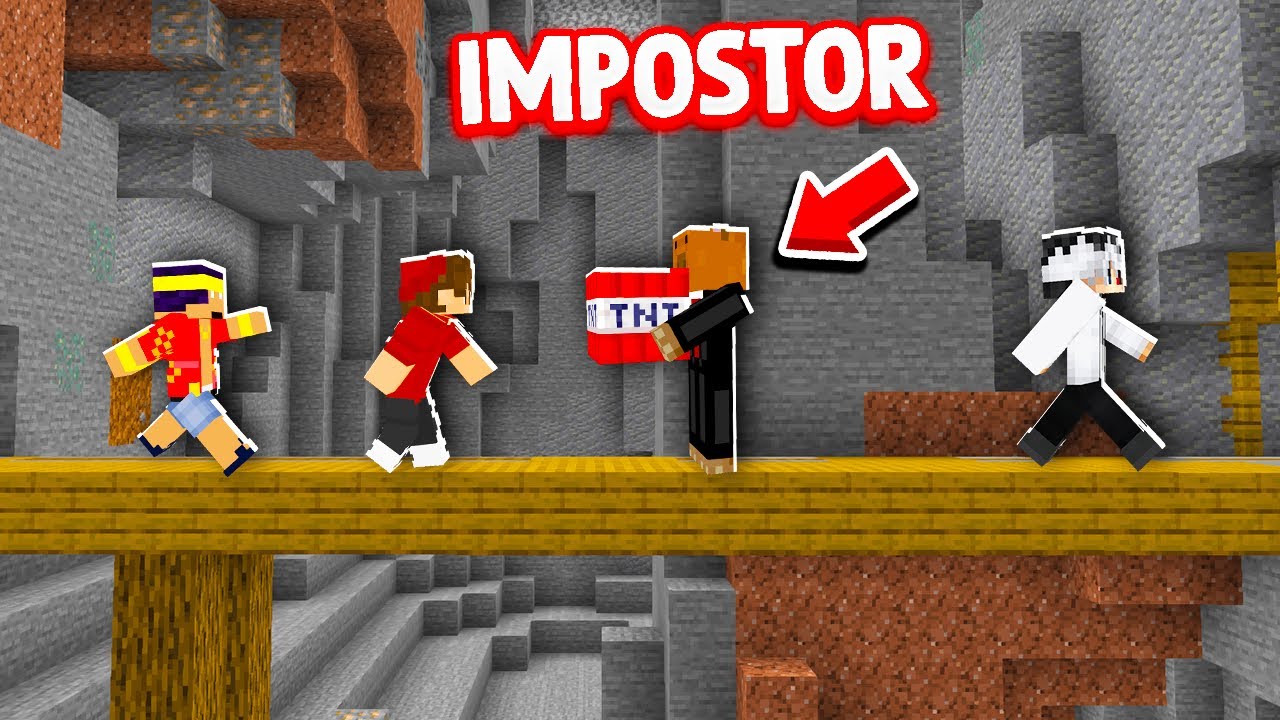 Minecraft Manhunt Dar Exista Un Impostor... - YouTube