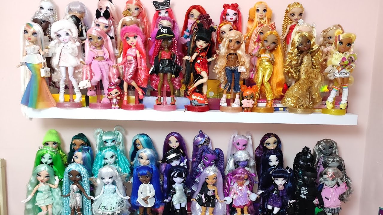 RAINBOW HIGH doll collection tour 2024// collab w @dollcringe - YouTube