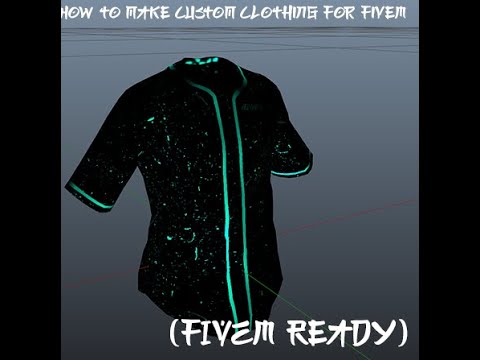 How to make FiveM custom clothing! (Step by Step tutorial) (FiveM Ready ...