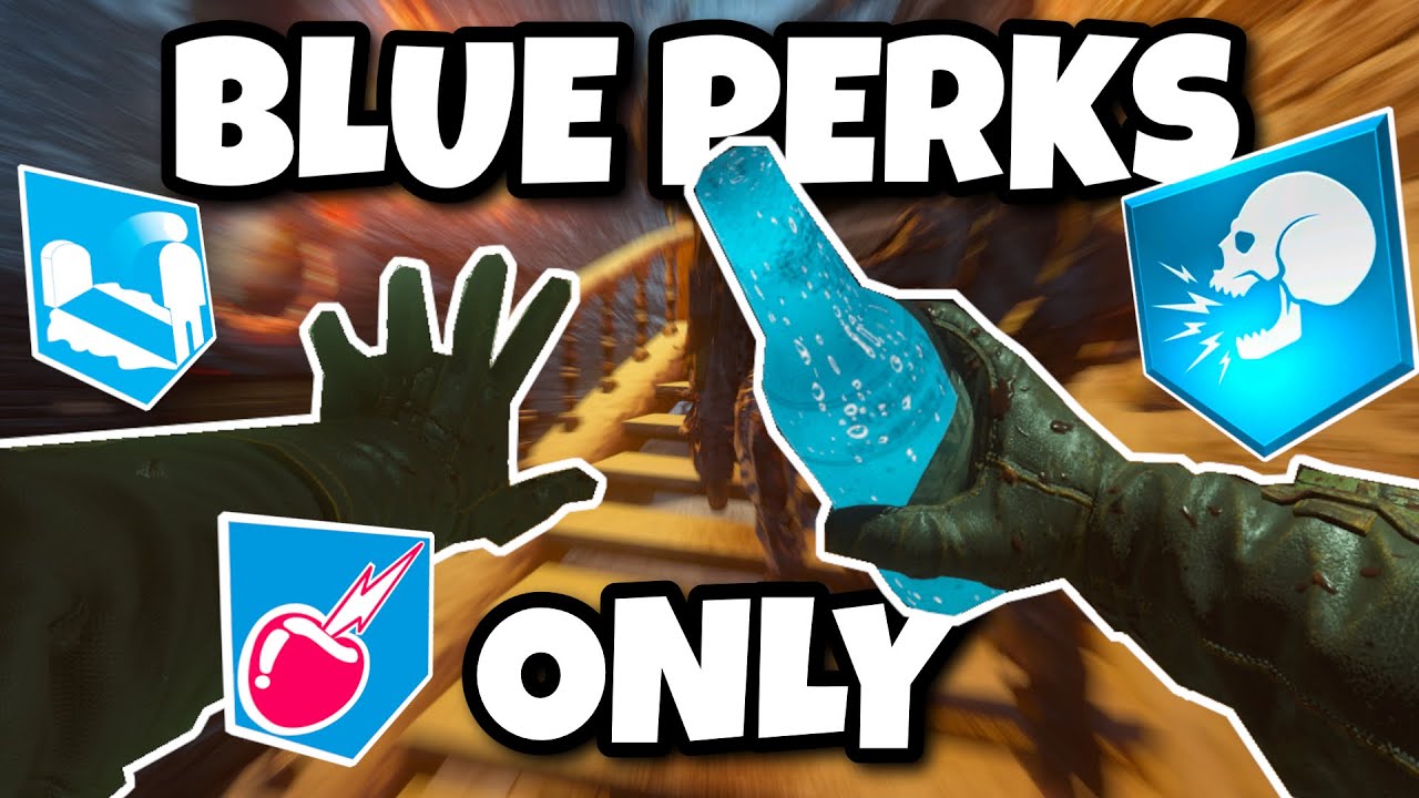 Blue Perks ONLY Challenge - YouTube