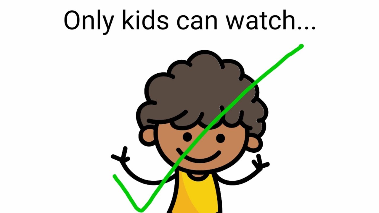 Only young children can relate and understand this video... - YouTube