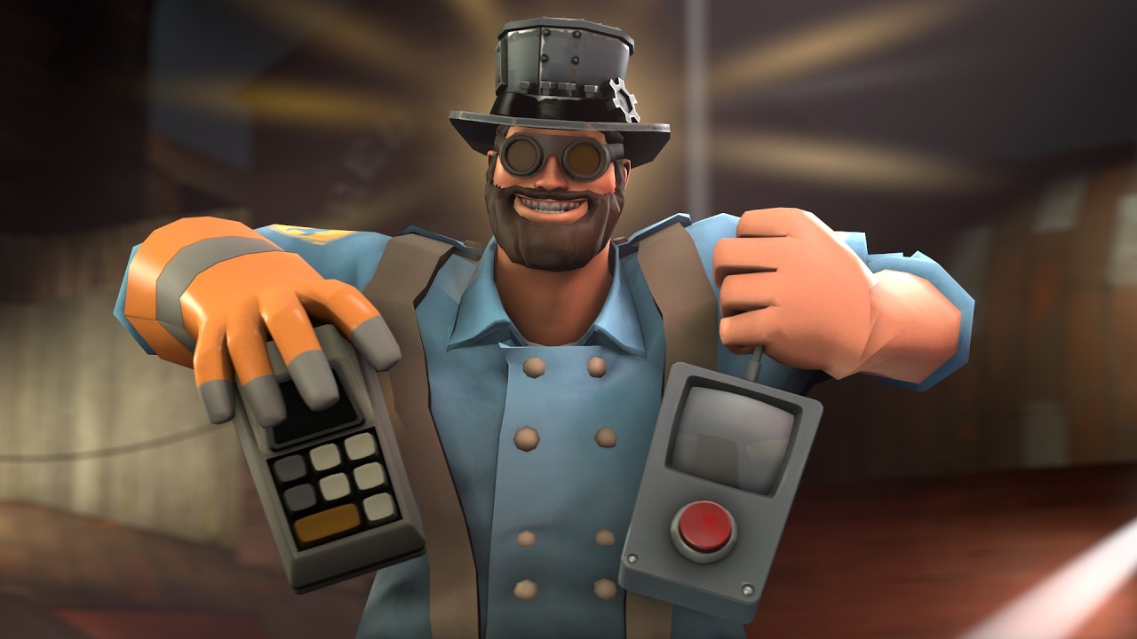 [TF2] How to use the Engineer's PDA in TF2 - YouTube
