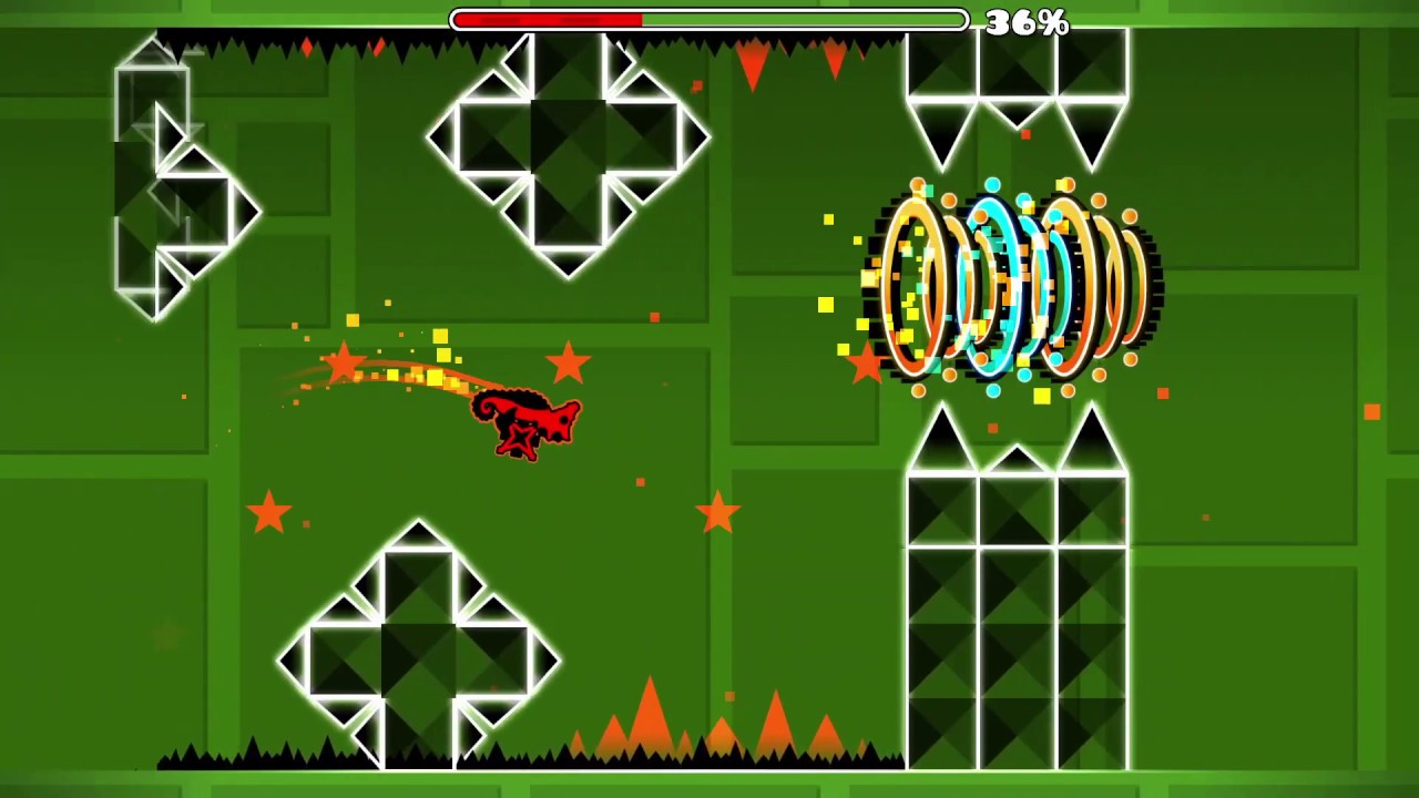 Geometry Dash - demons jumper by bbddee - YouTube