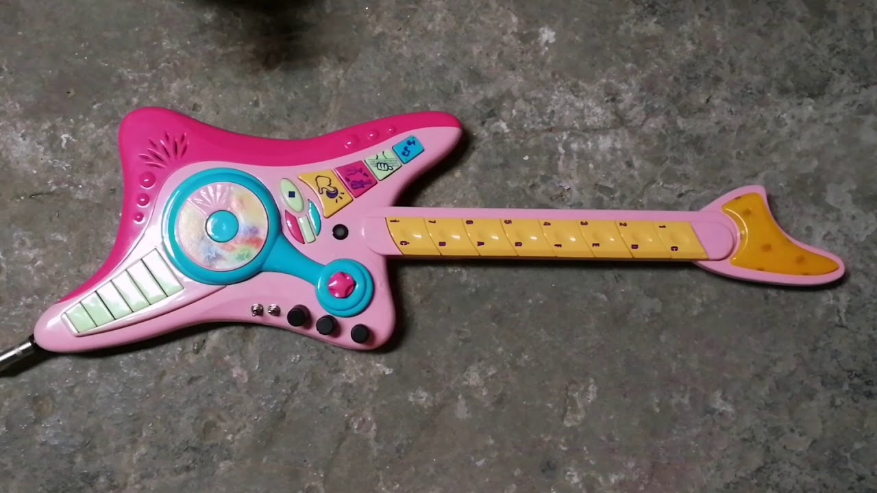 Circuit Bent Toy Guitar With Delay - YouTube