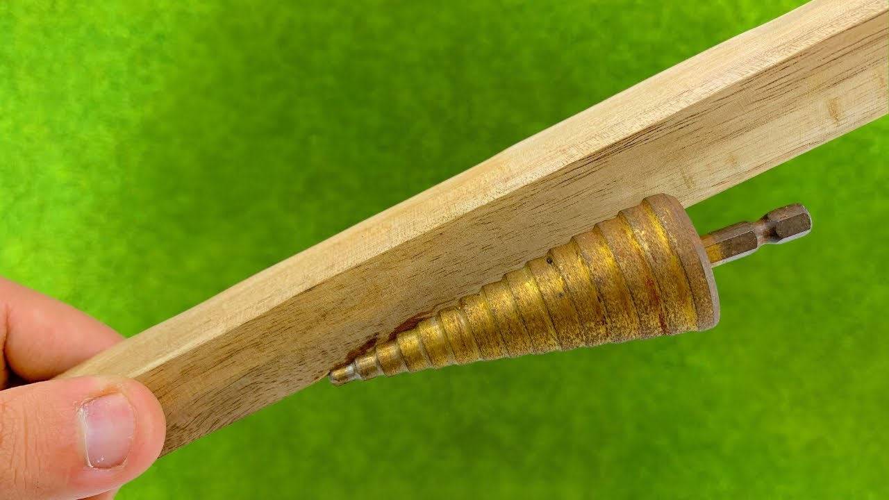 How to Sharpen a Step Drill! Save Money with This Easy Trick! - YouTube