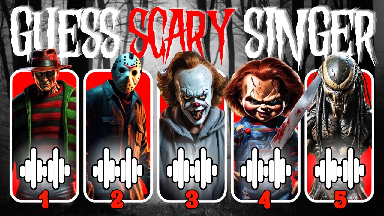 Guess Who’s Singing? Ultimate Scary Horror Edition Quiz 🎃🔪 Chucky ...