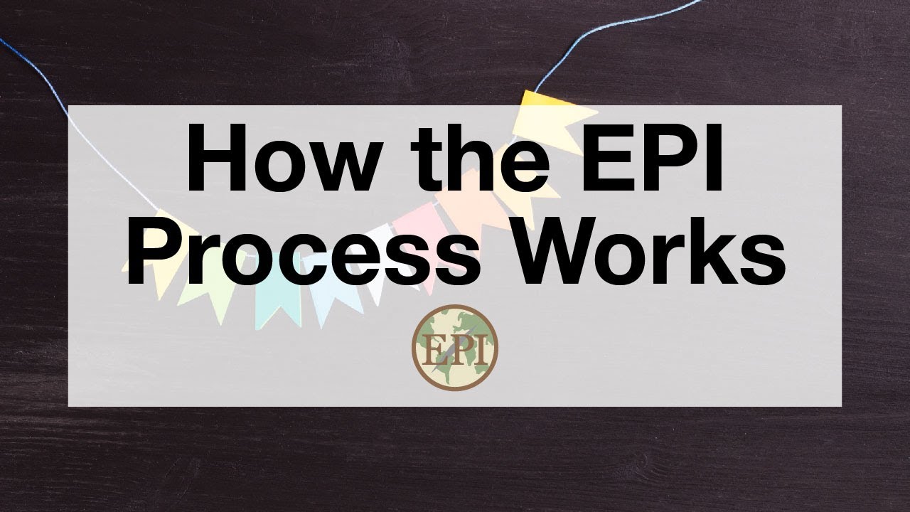 Webinar: How the EPI Process Works 8.16.22 - YouTube