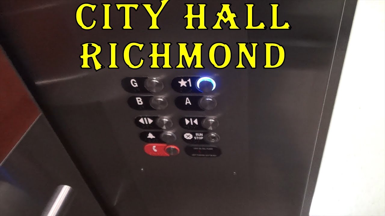 Otis Bottom Drive Traction Elevator - Richmond City Hall - Richmond, VA ...
