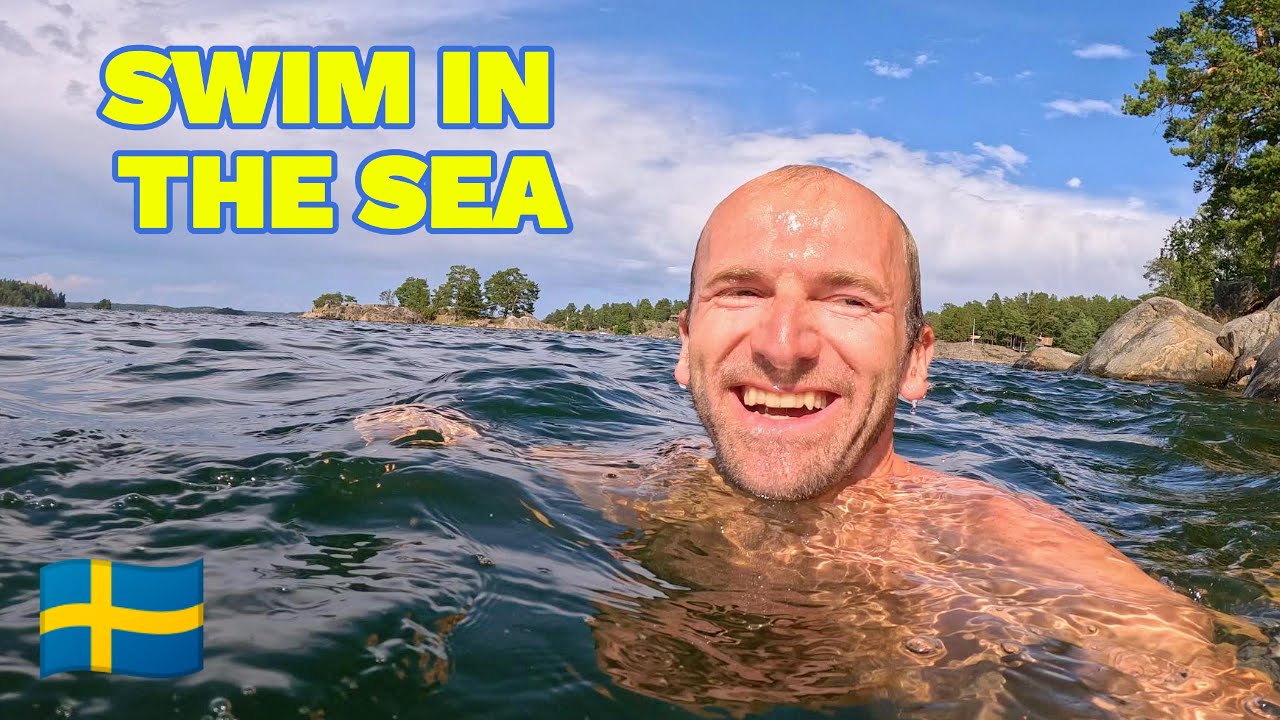 Baltic Sea Swim on last day of July - YouTube