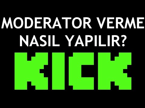 Kick Moderator Verme Nasıl Yapılır? - YouTube