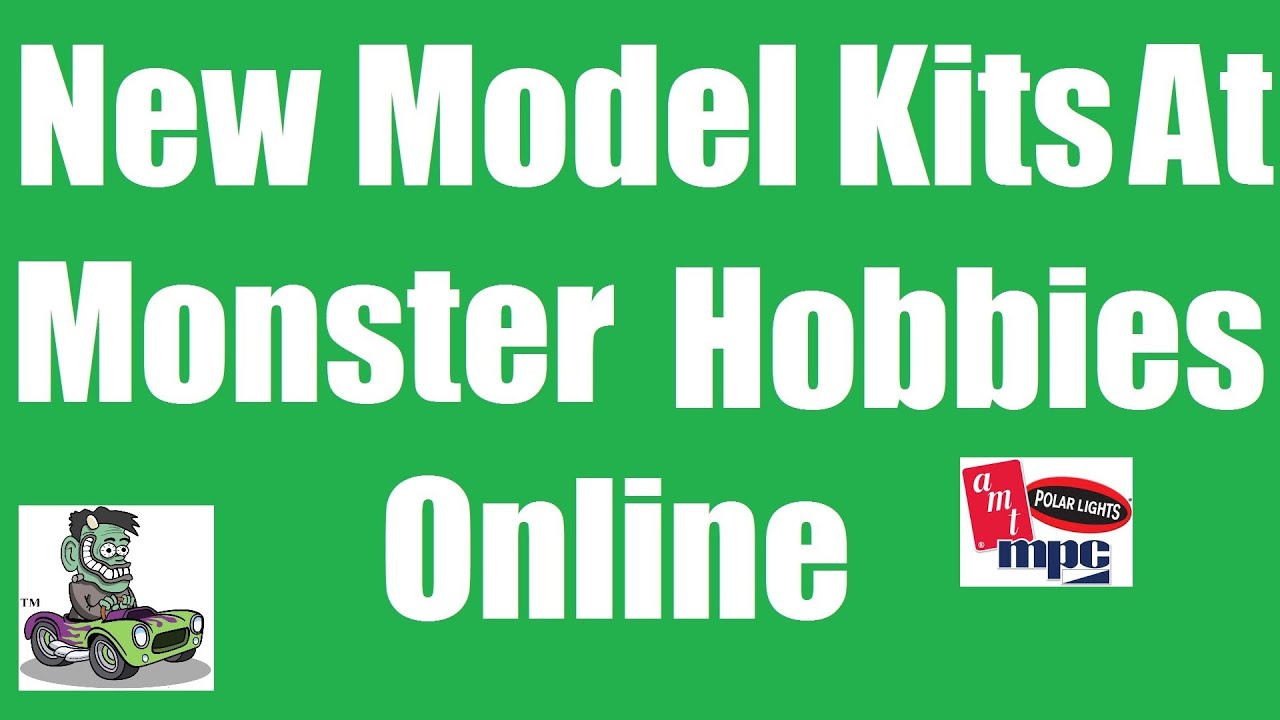 The New Model Kits Are Here at Monster Hobbies - August 8th 2022 - YouTube