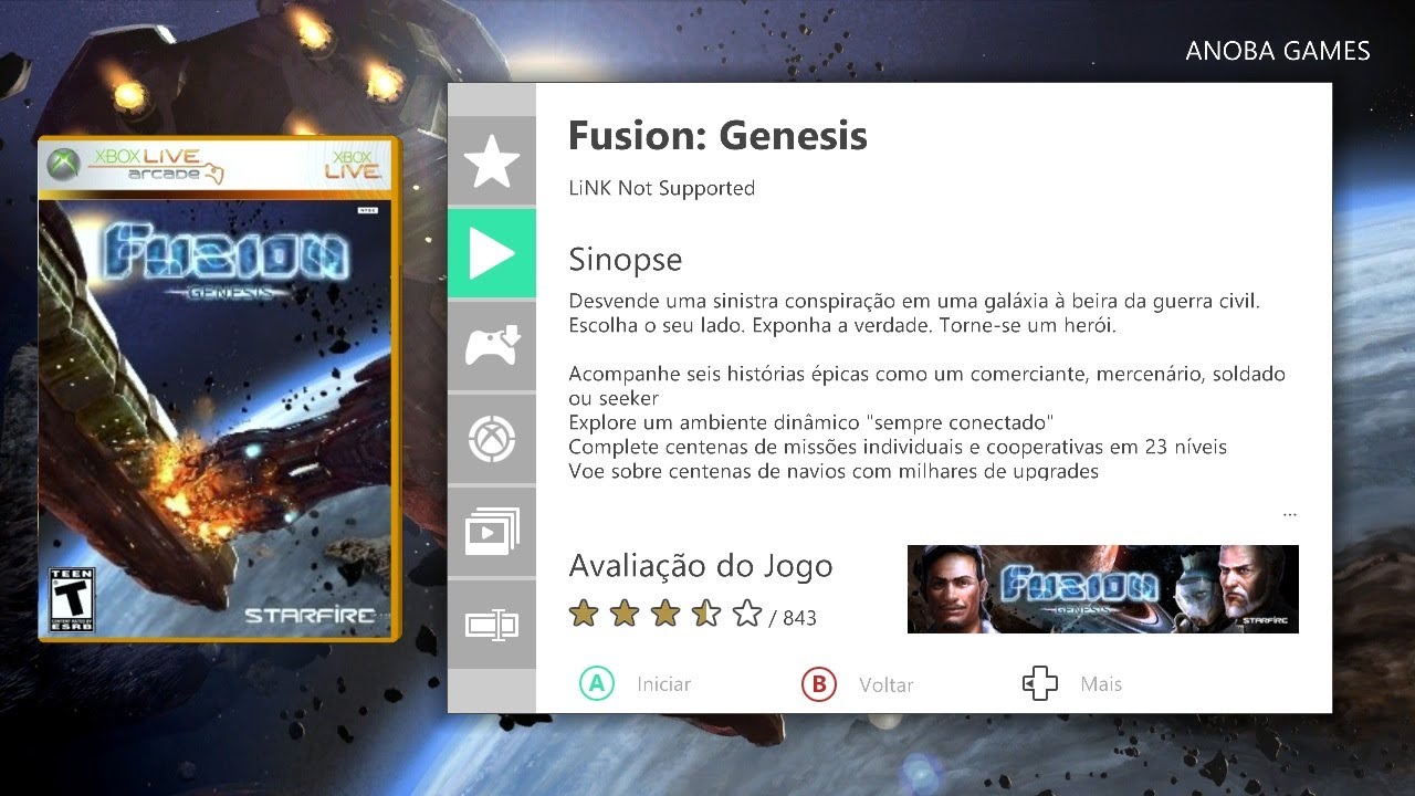 15 Minutos Jogando: Fusion: Genesis (Xbox 360) Full HD - 1080 - YouTube