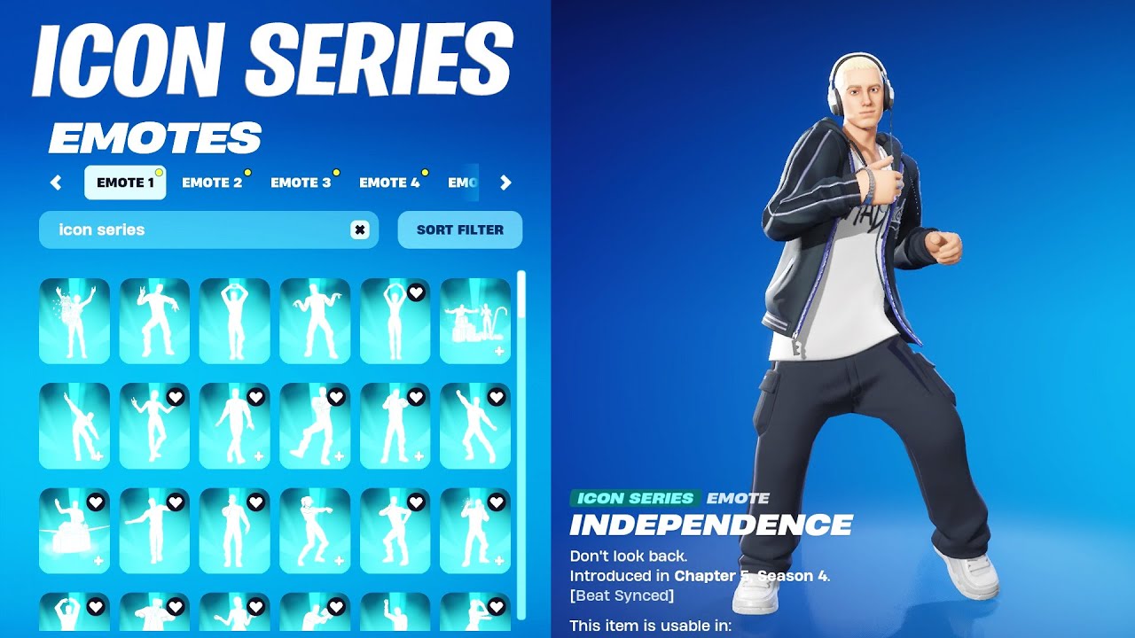 ALL FORTNITE ICON SERIES DANCES & EMOTES - YouTube