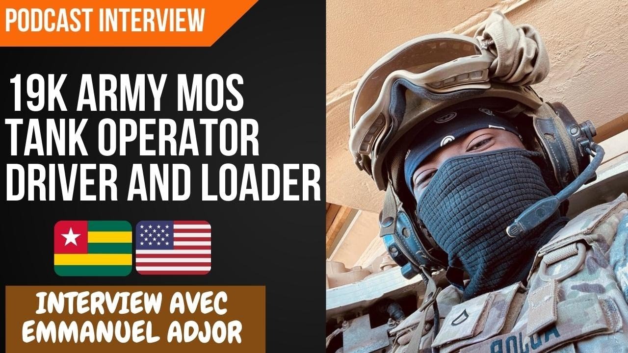 19K ARMY MOS: CONDUCTEUR DE CHAR IL PARTAGE SON EXPERIENCE DV LOTTERY ...