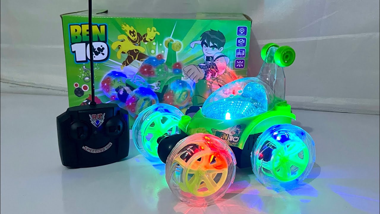 Remote control Ben 10 Monster Trucks unboxing radio control Rc truck ...