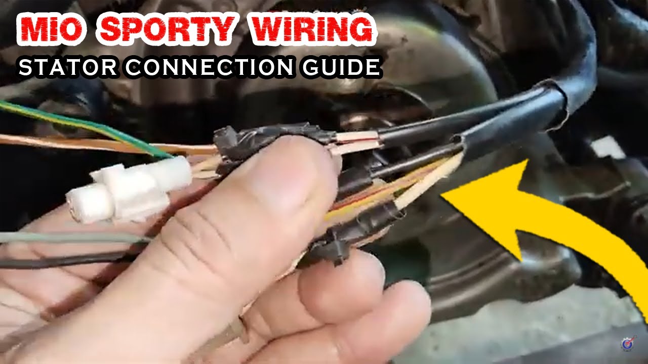 Mio Sporty Stator Wiring Guide | Wire Function & Diagram Tutorial for ...