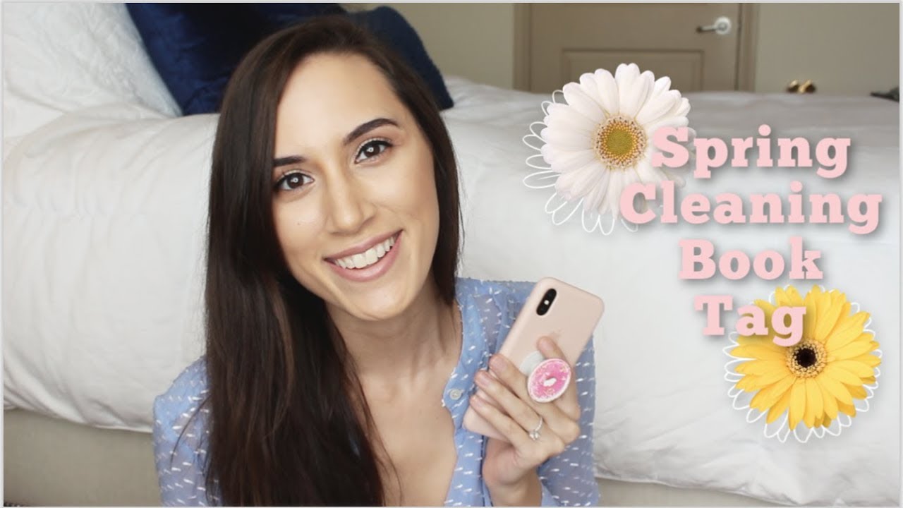 Spring Cleaning Book Tag 🌸 - YouTube