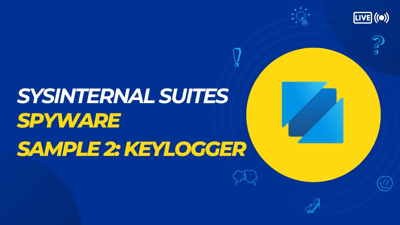 Sysinternal Suites Spyware Sample 2 Keylogger Youtube 9154