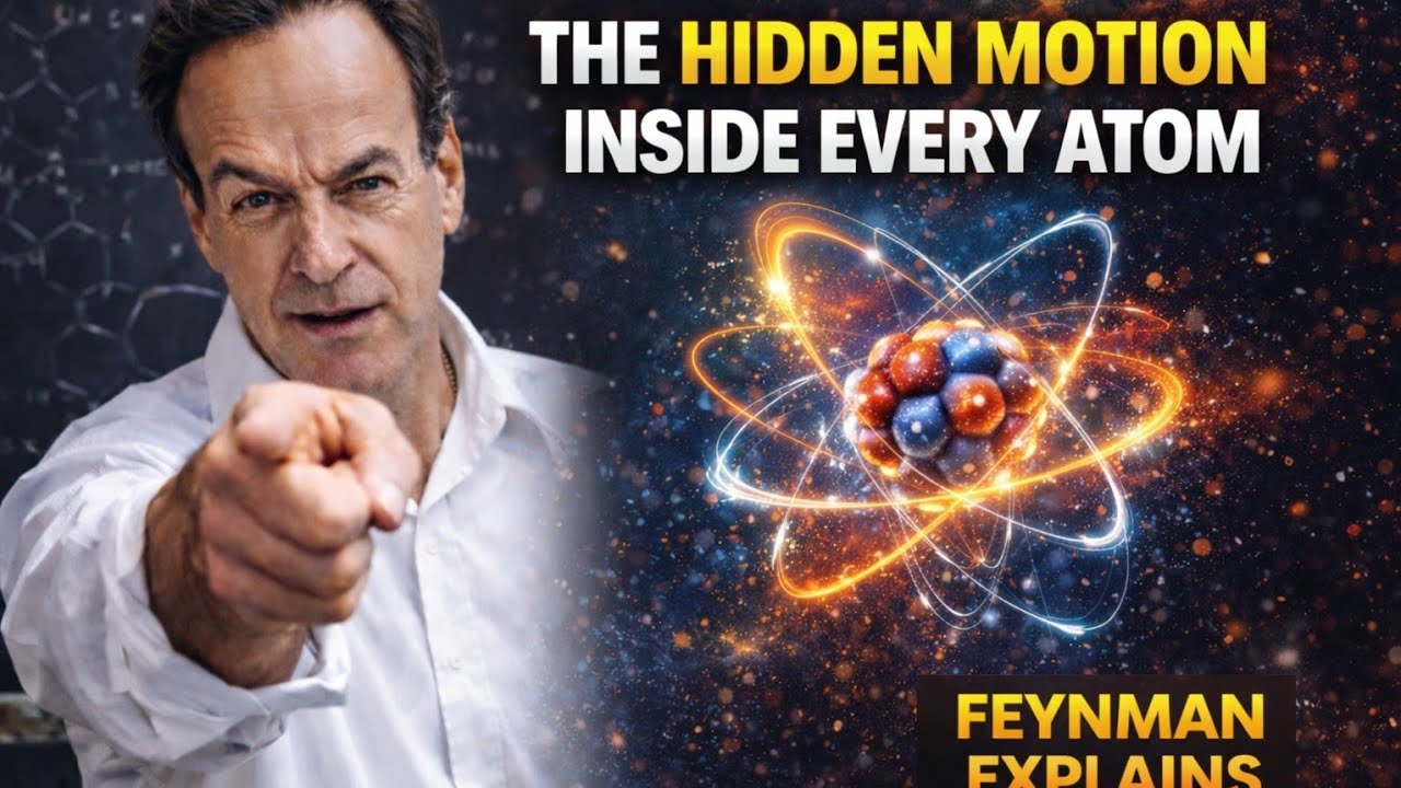 The Hidden Motion Inside Every Atom — Richard Feynman Explains - YouTube