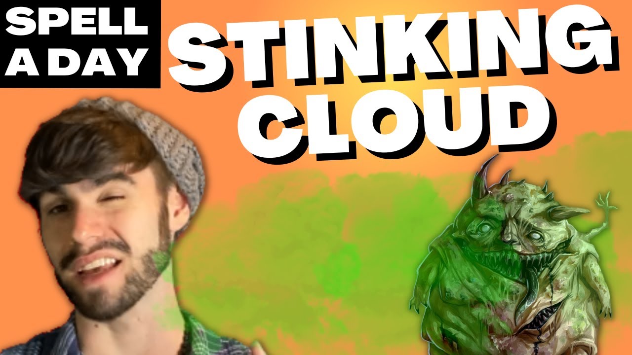 STINKING CLOUD | The Fart Joke Spell - Spell A Day D&D 5E +2 - YouTube