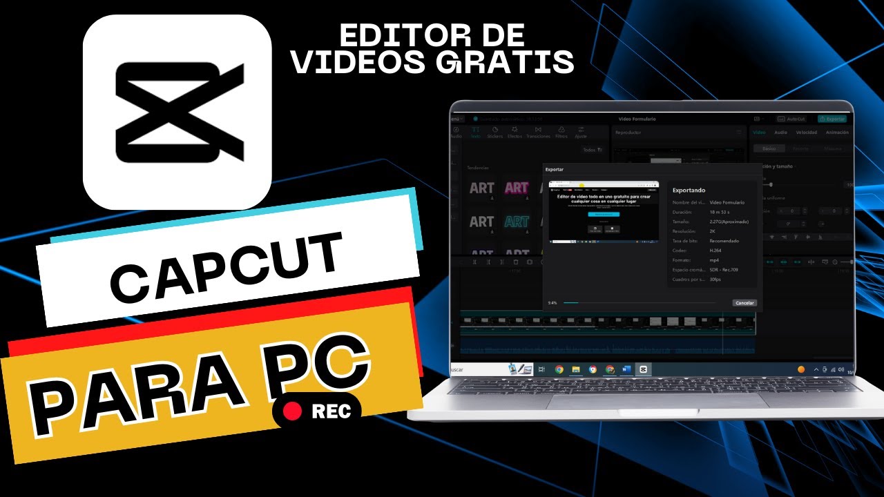 Como usar CAPCUT en la PC. 📹Edicion de Video Facil - YouTube