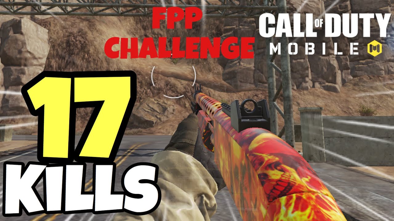 FPP Challenge in Call of Duty Mobile!! - YouTube